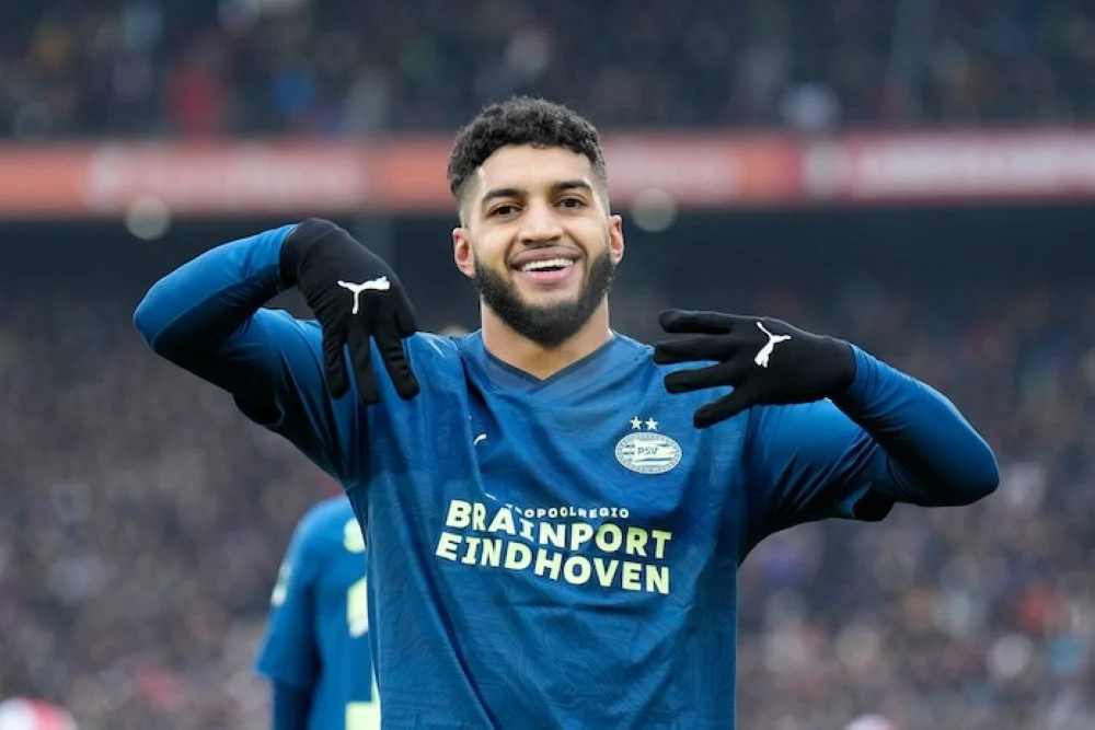 PSV : Ismael Saibari élu meilleur joueur du championnat néerlandais ...